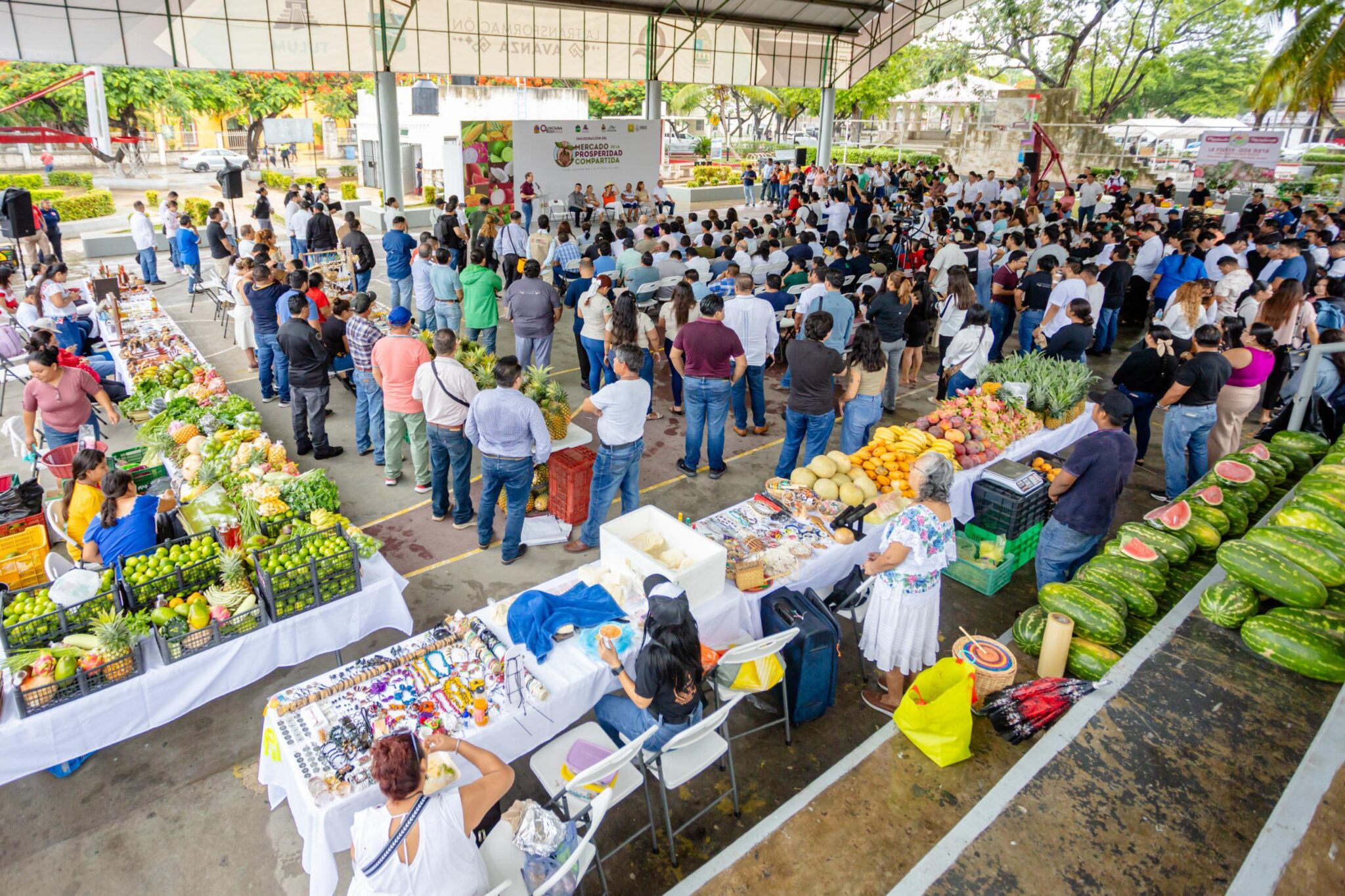 INAUGURAN EL MERCADO DE LA PROSPERIDAD EN TULUM Y REFUERZAN LA ECONOMÍA ...