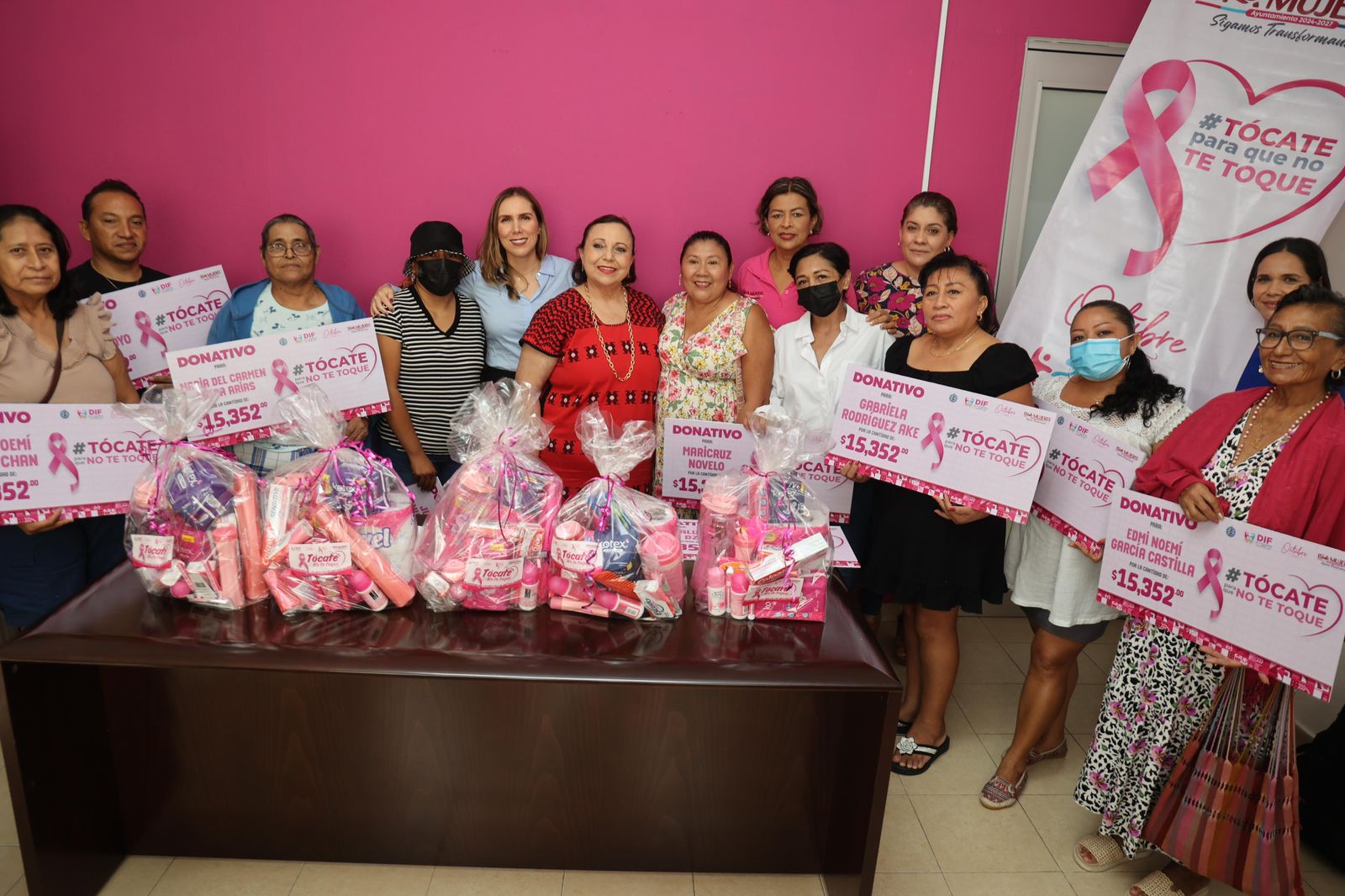 Atenea Gómez Ricalde presenta resultados de la campaña del Mes Rosa a ...